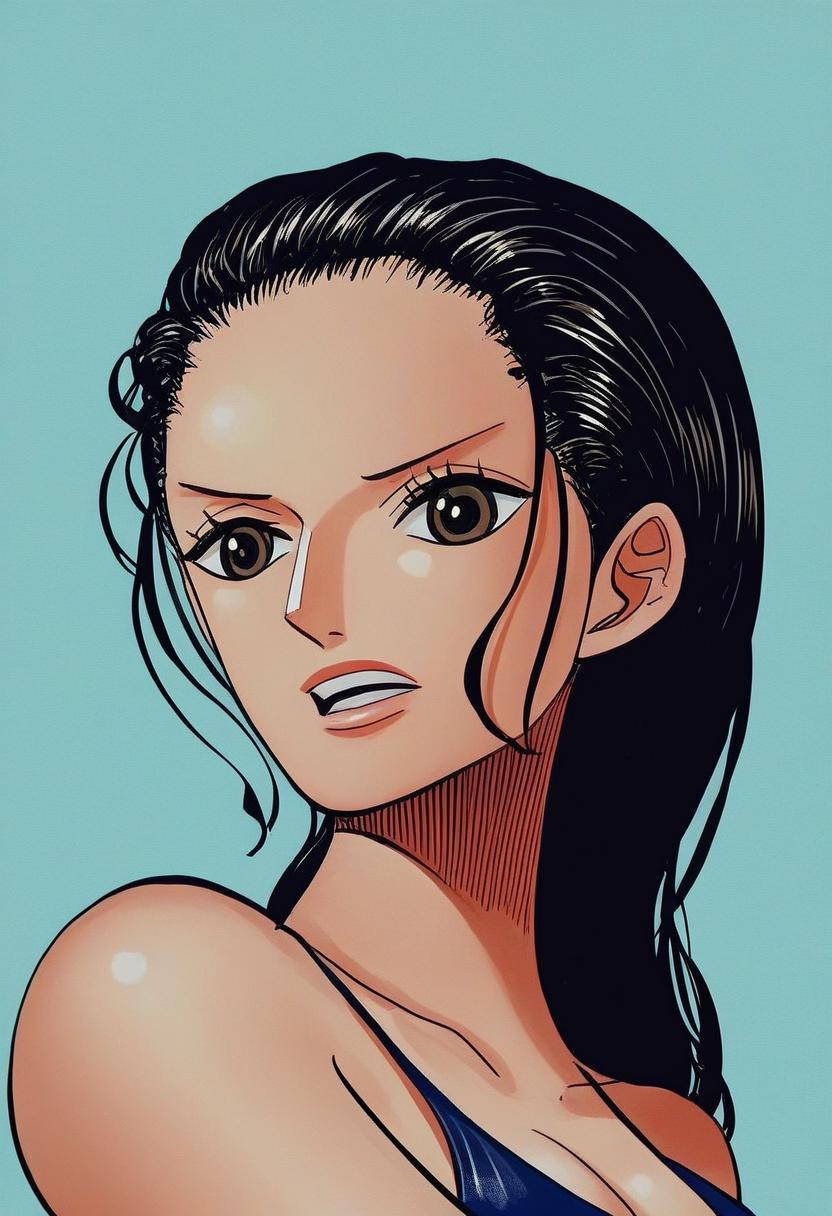 Nico Robin - Post Time Skip - Manga Version - PonyXL LoRa - v1.0 ...