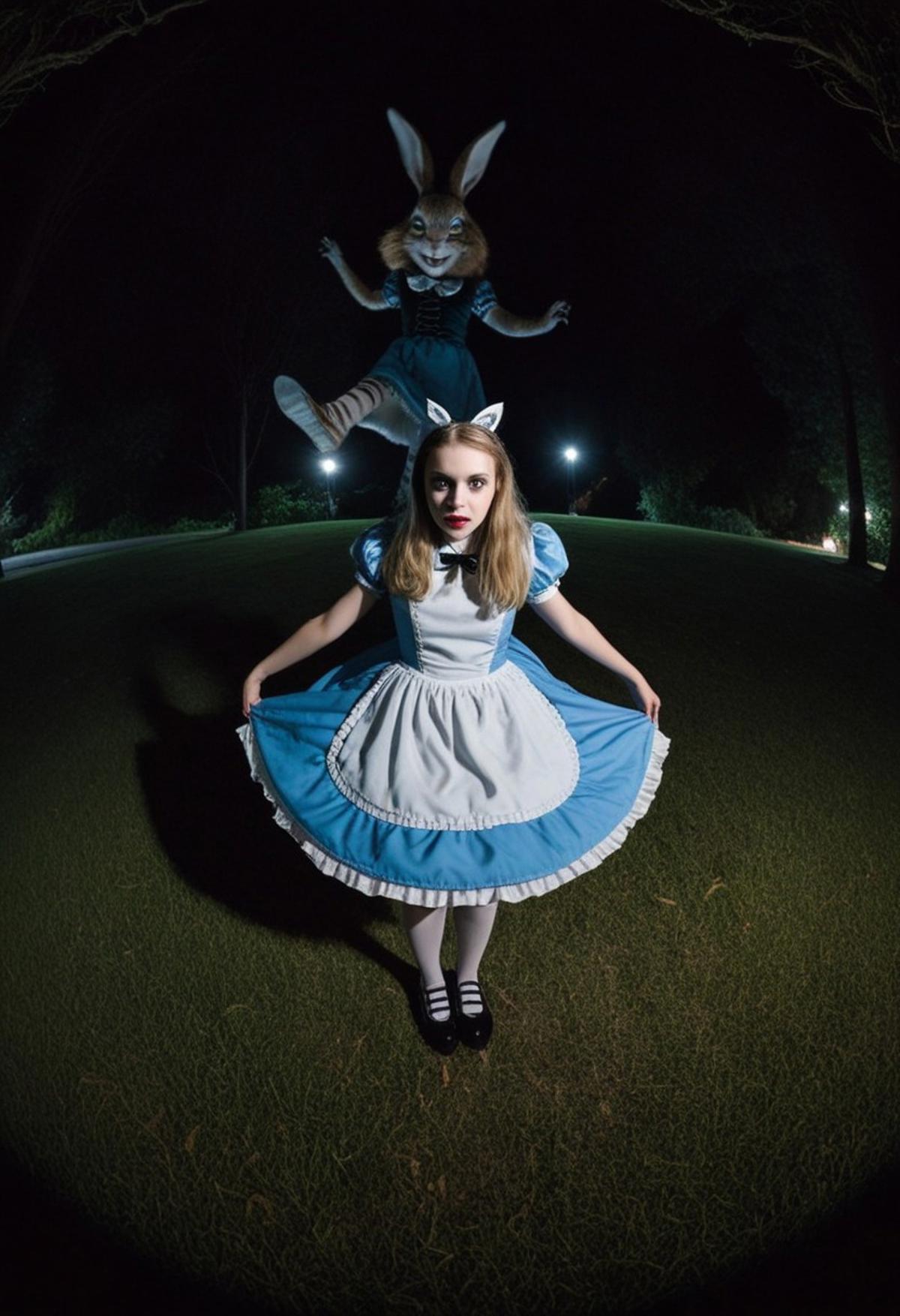 Alice, Dorothy, and Dora have entered the left-handed path. | Civitai