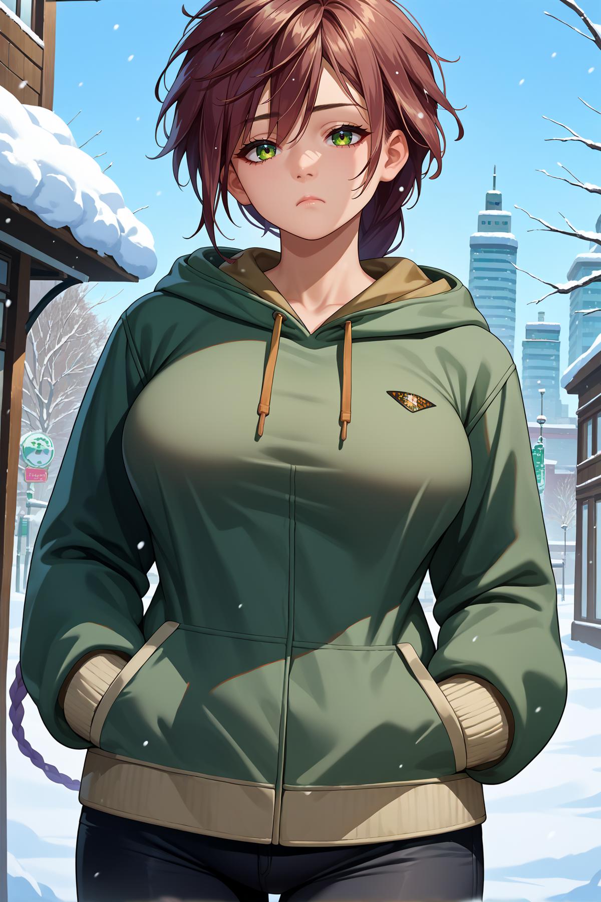 Yuri Hisui/由利 翡翠 (Taimanin RPGX) SDXL LoRA [Pony Diffusion] - v1 (Pony Diffusion XL) Showcase ...