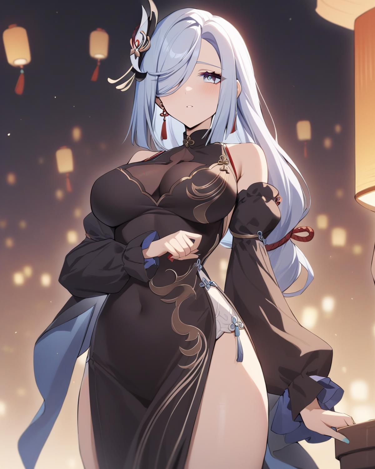 Genshin_XL｜原神申鹤 冷花幽露 shenhe frostflower_dew - v1.0 | Stable Diffusion XL LoRA | Civitai