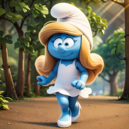 Smurfette The Smurfs v1.0 Stable Diffusion LoRA Civitai