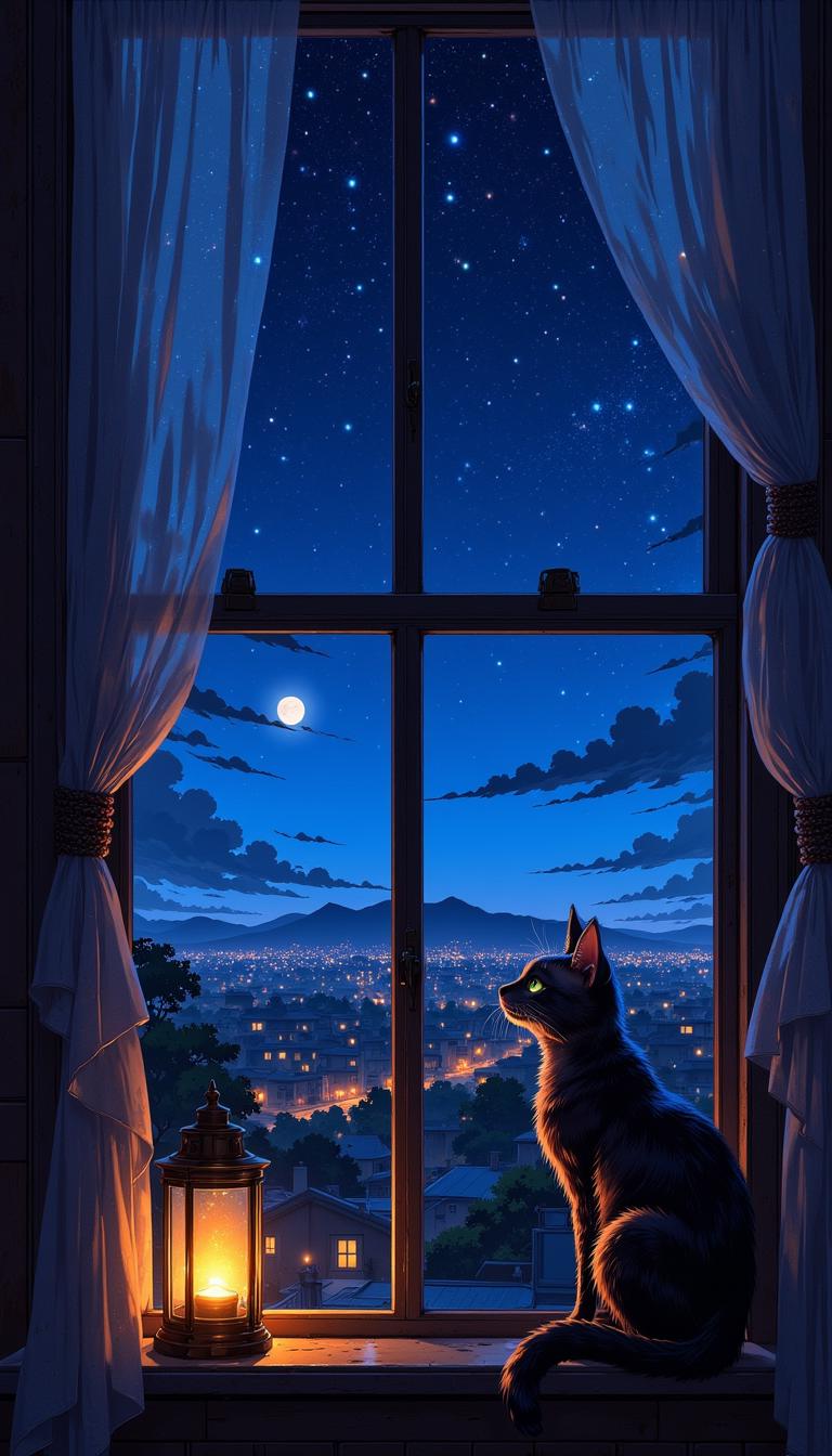 Flux Ghibsky Illustration - v2.0