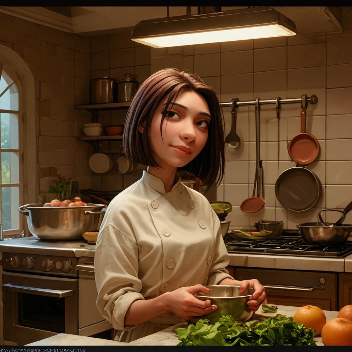 Colette - Ratatouille (PonyXL) - V1 | Stable Diffusion LoRA | Civitai