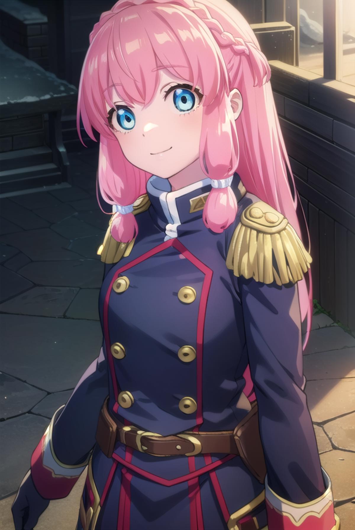 Nei Ookawamura (大川村 寧) - Chained Soldier (魔都精兵のスレイブ) - anime s1 ...