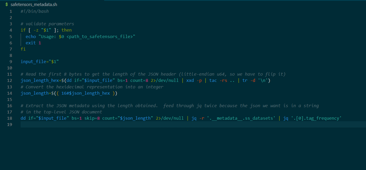 How to extract safetensor training captions on the command line using ...