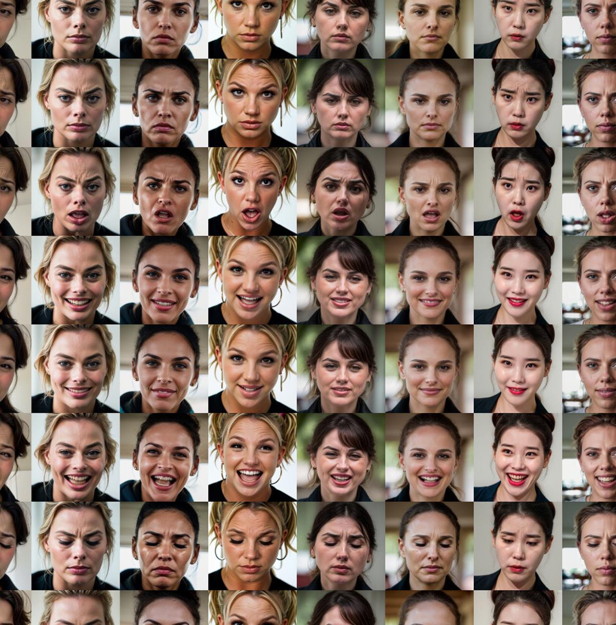 Facial expression flexibility with consistent characters | Civitai