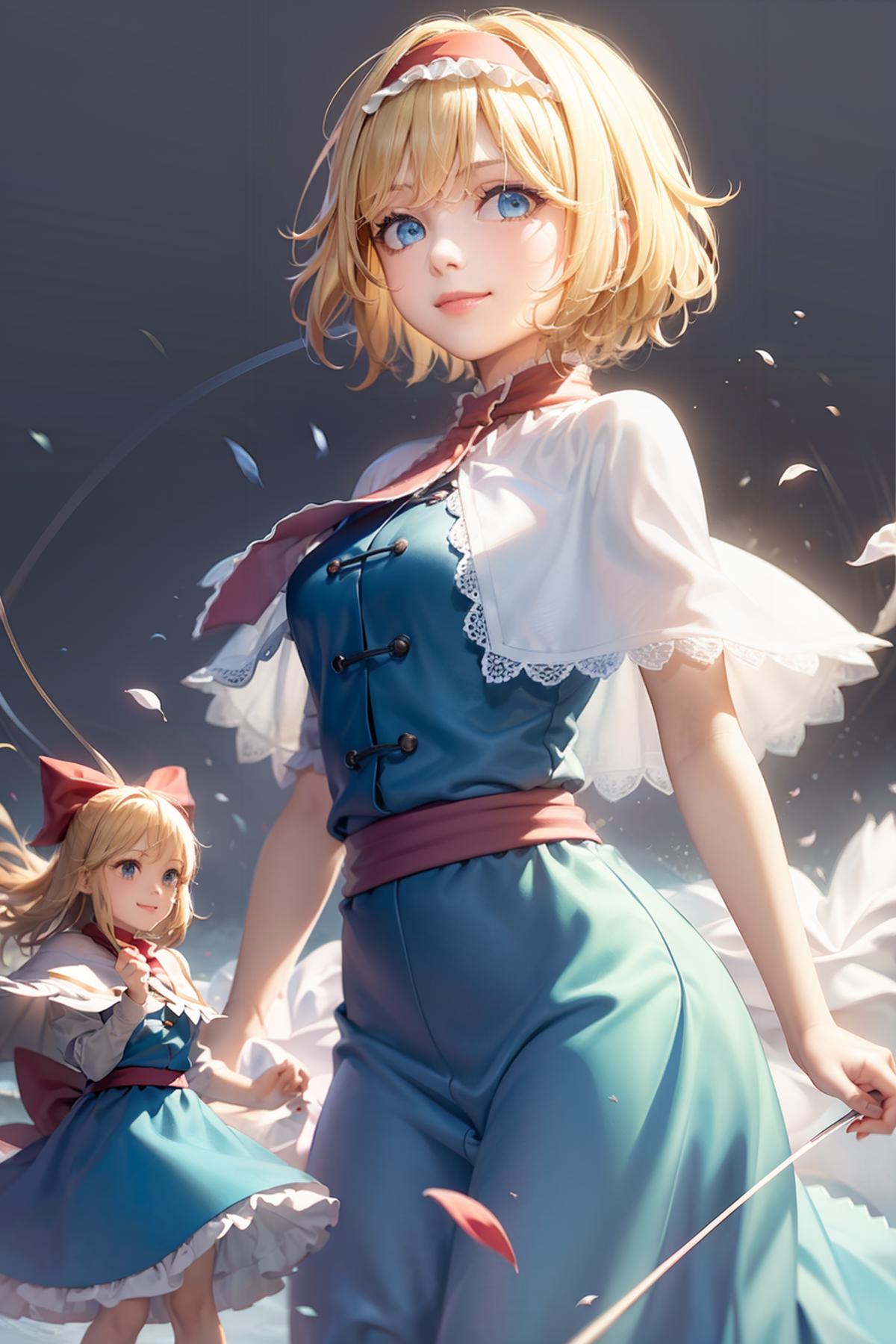 alice margatroid (touhou) 爱丽丝·威震天 东方project - v1.0 | Stable Diffusion LoRA | Civitai