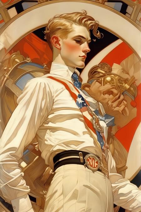 J.C. Leyendecker Style - SD XL | Stable Diffusion XL LoRA | Civitai