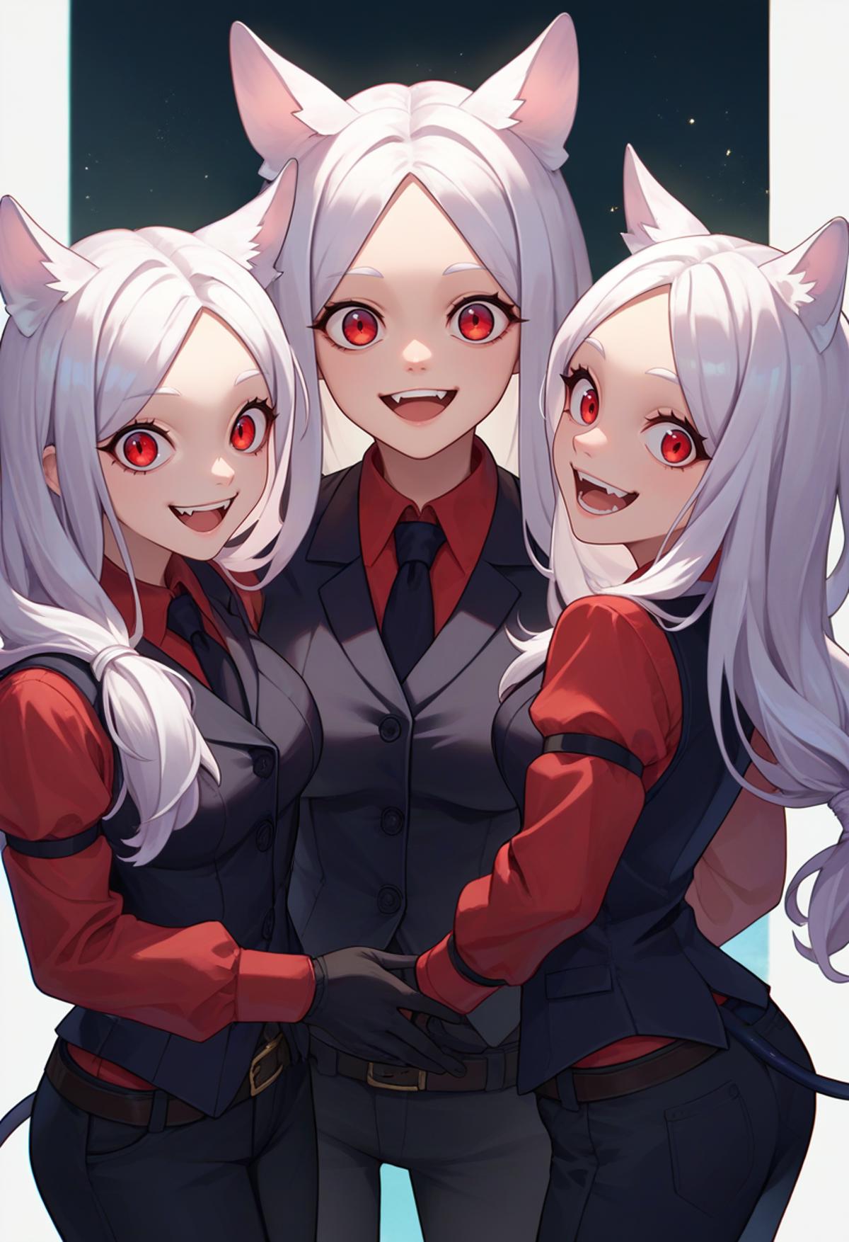 [PonyV6 XL] Cerberus | Helltaker - v1.0 | Stable Diffusion LoRA | Civitai