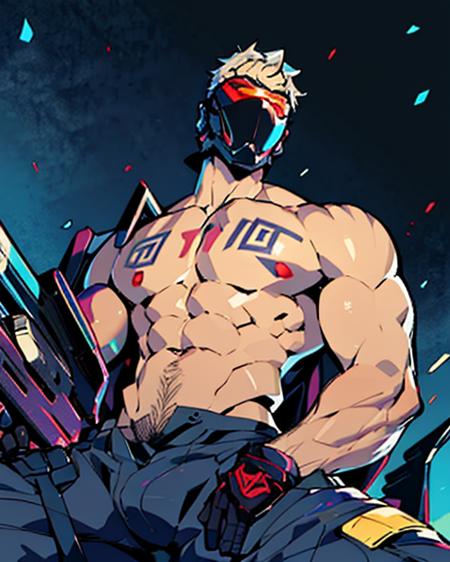 soldier 76,士兵76 overwatch - soldier76 | Stable Diffusion LoRA | Civitai
