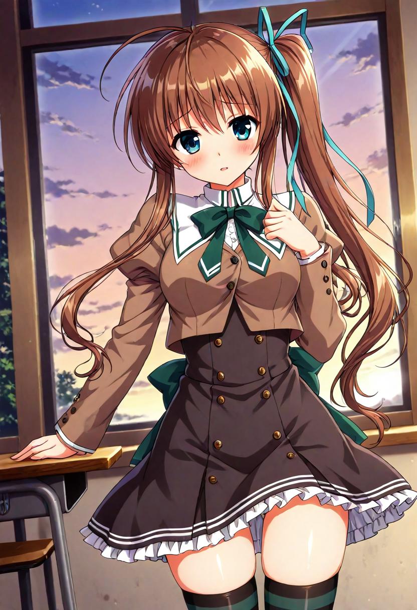 nagase minato 長瀬湊 XL (akane-iro ni somaru saka,akane-iro ni somaru saka,あかね色に染まる坂) - illustrious ...