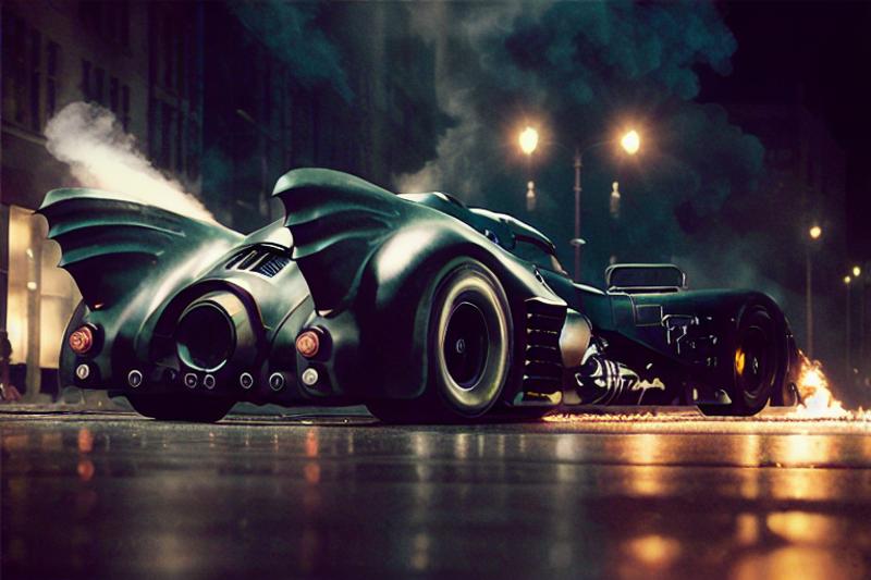 Batmobile 1989 Wallpaper