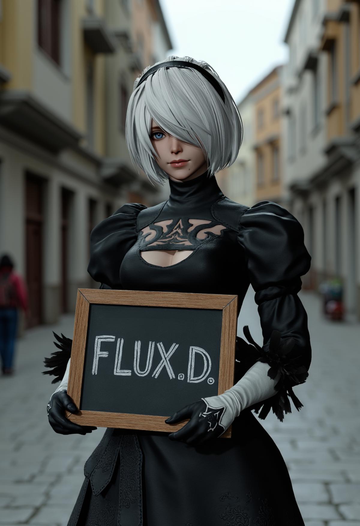 [FLUX.1 D&XL&1.5] 2B (‎YoRHa No.2 Type B) Nier:Automata - Flux.1 D ...