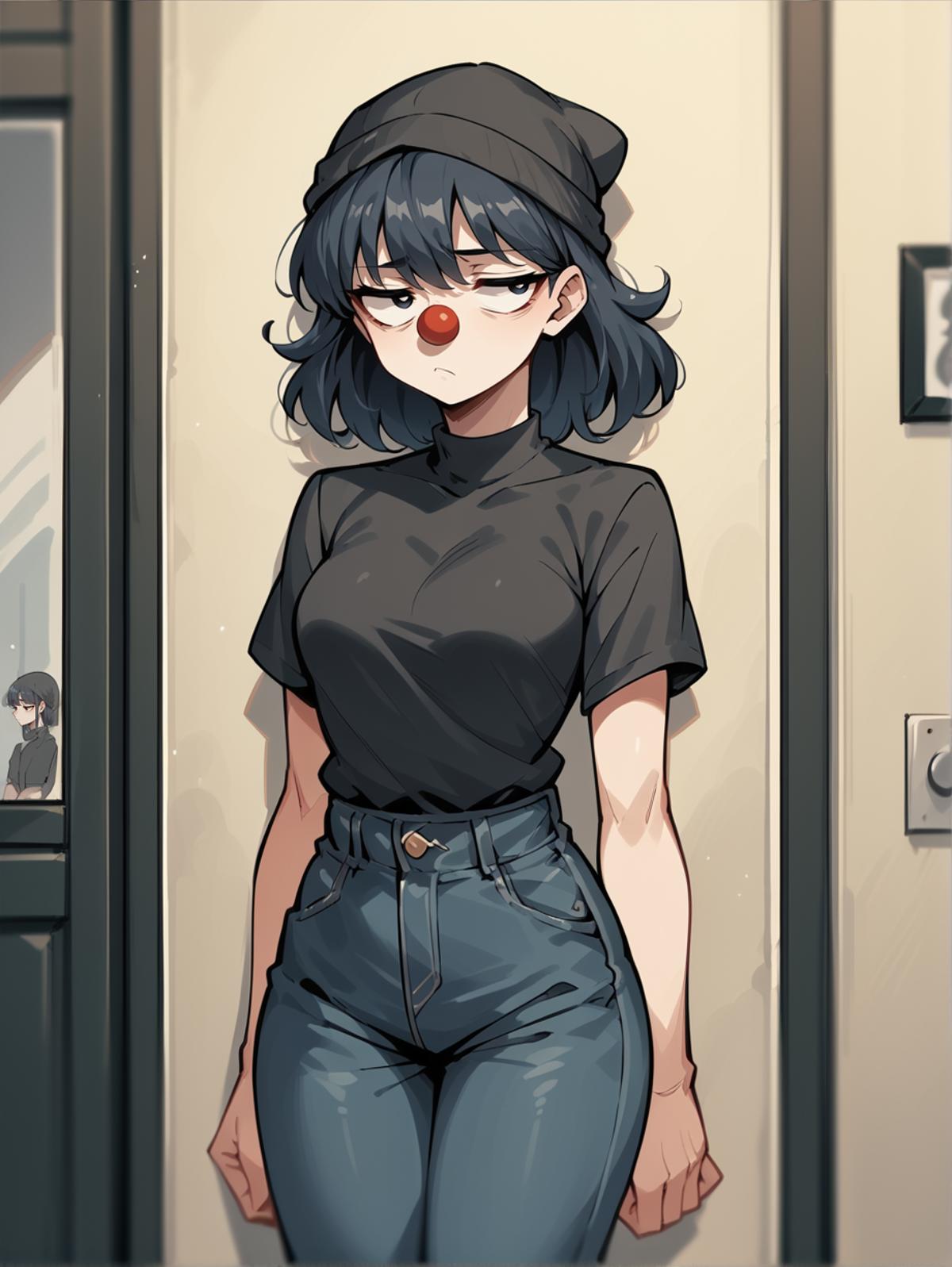 Beannie (Clown doomer girl) - v1.0 | Stable Diffusion LoRA | Civitai