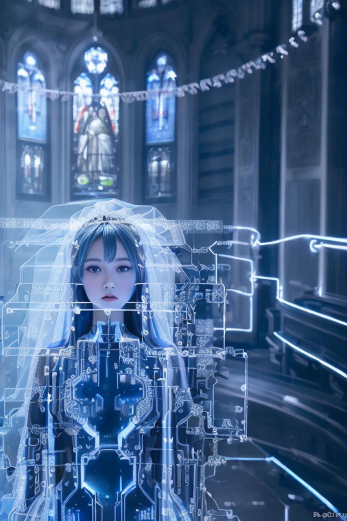 AI Wife - Circuit Wedding Dress - v1.0 | Stable Diffusion LyCORIS | Civitai