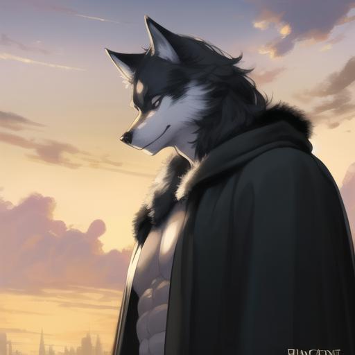 Male Wolf Anime