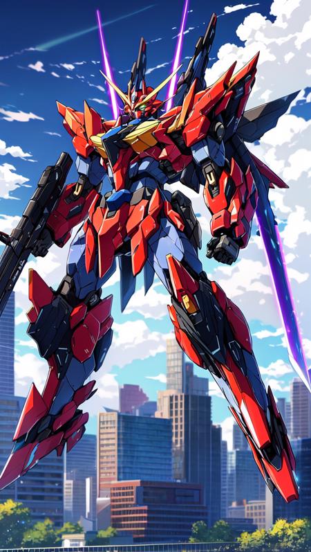 Super robot diffusion(Gundam, EVA, ARMORED CORE, BATTLE TECH like mecha lora) - v1.5 | Stable ...