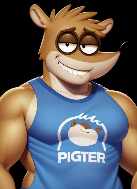 Rigby Regular Show v1 Stable Diffusion LoRA Civitai