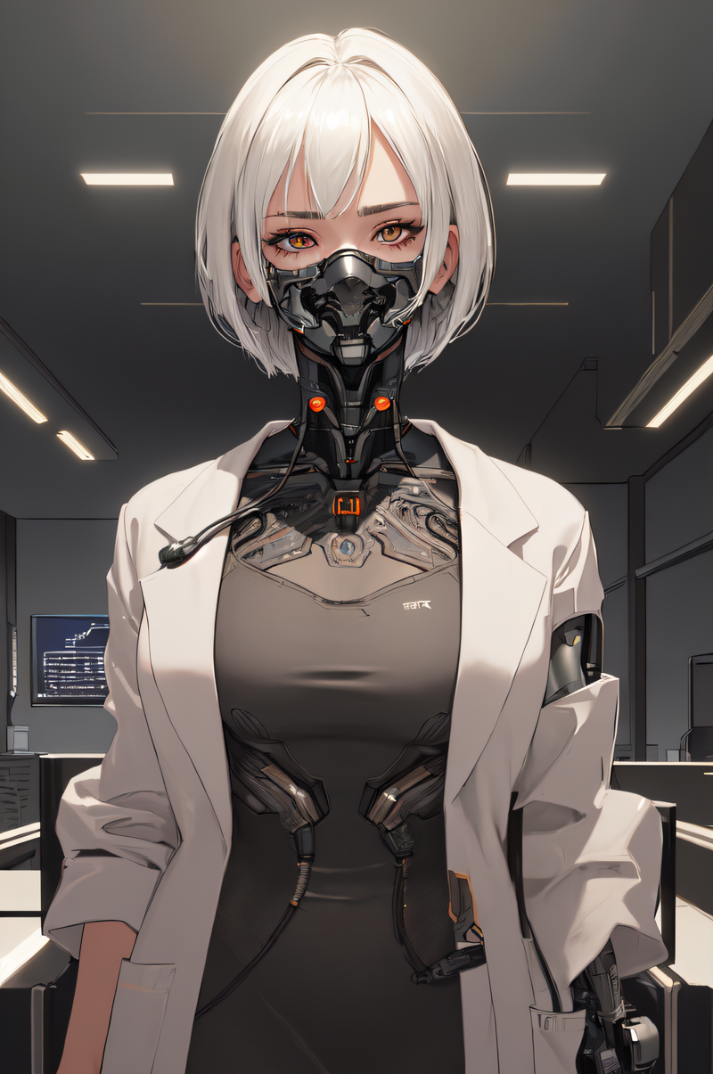 zyd232's Cybernetic Jawless LoRA | Cyberpunk | Body Modification - v1.1 ...