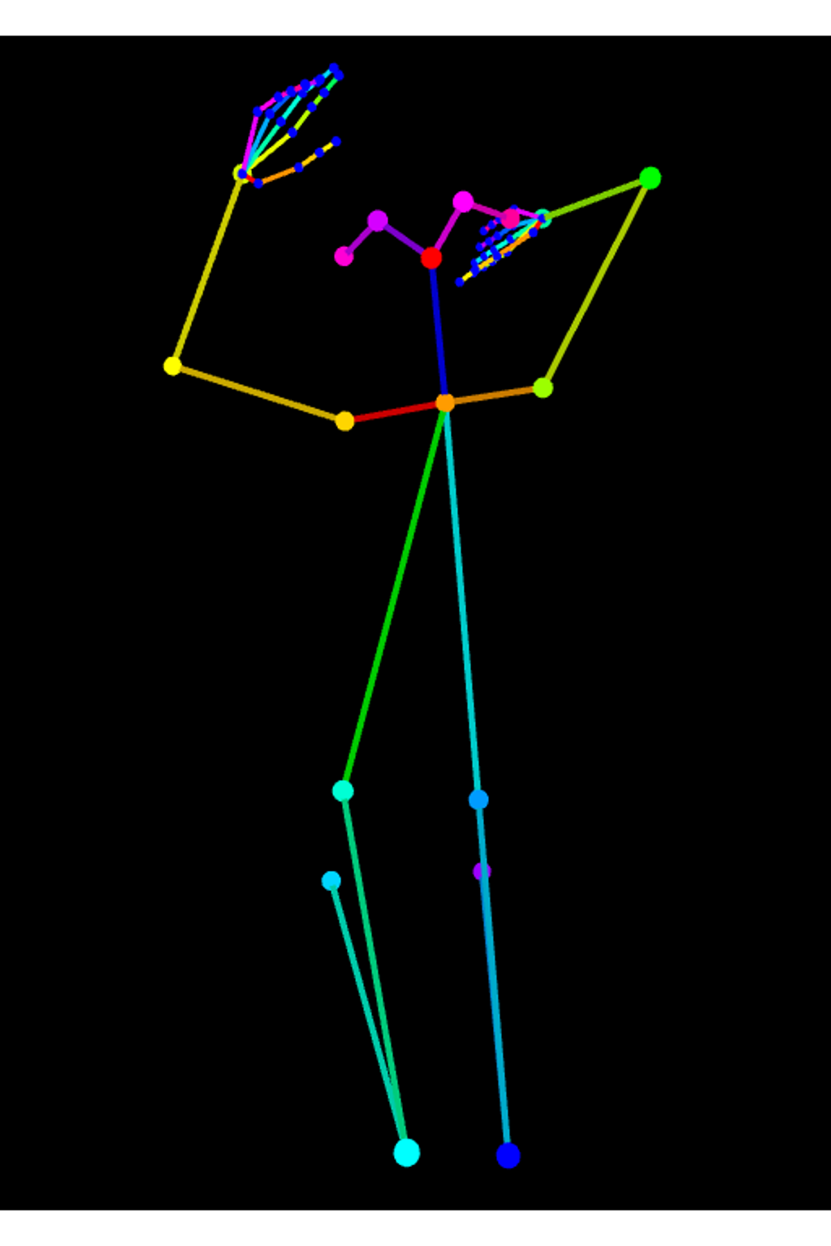 OpenPose: jumping, full body, from below, pantyshot - v1.1 | Stable ...
