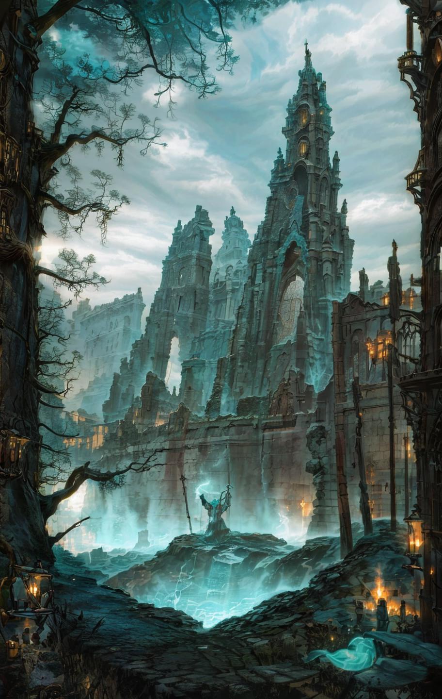 Shadow Isles 暗影岛（A world of despair） - v1.0 | Stable Diffusion LoRA ...