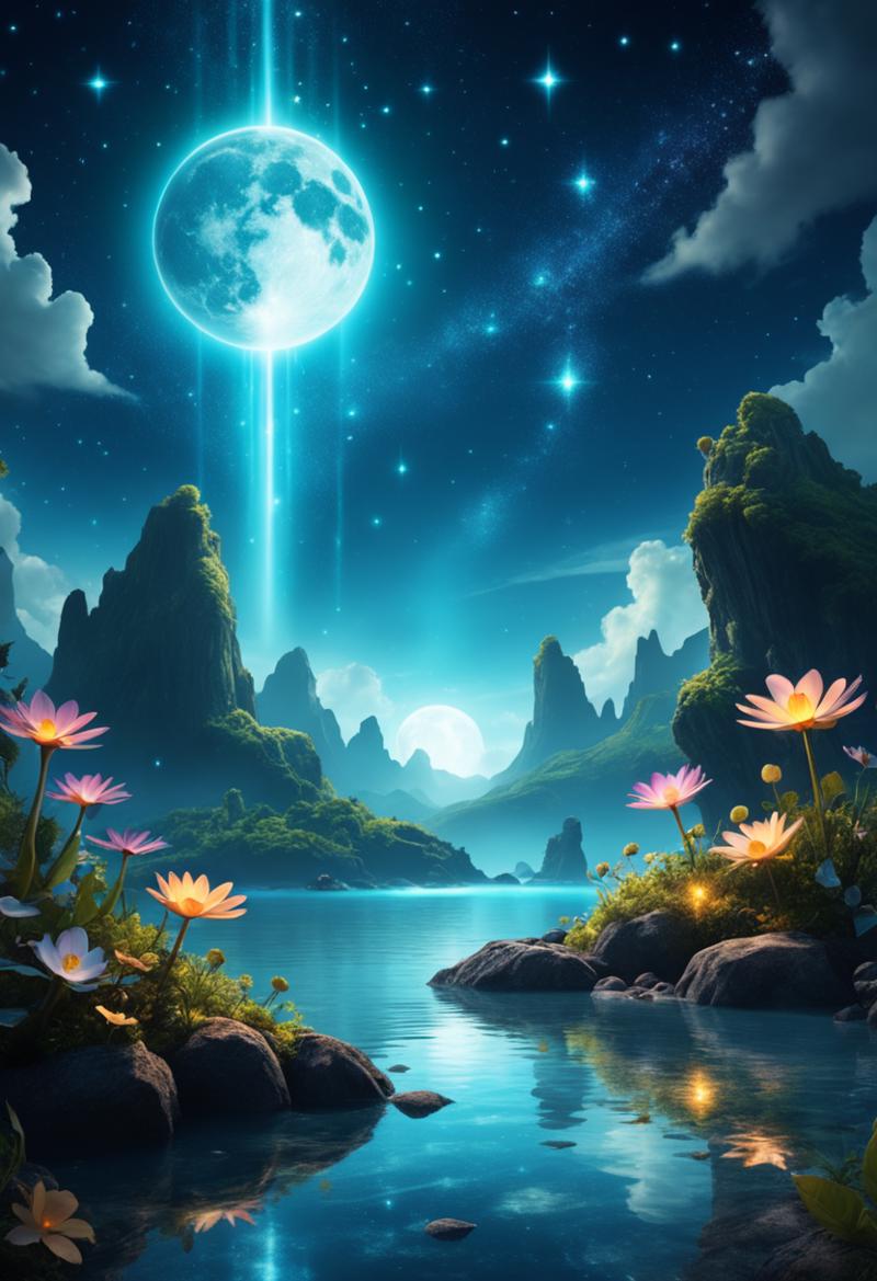 Celestial islands | Civitai